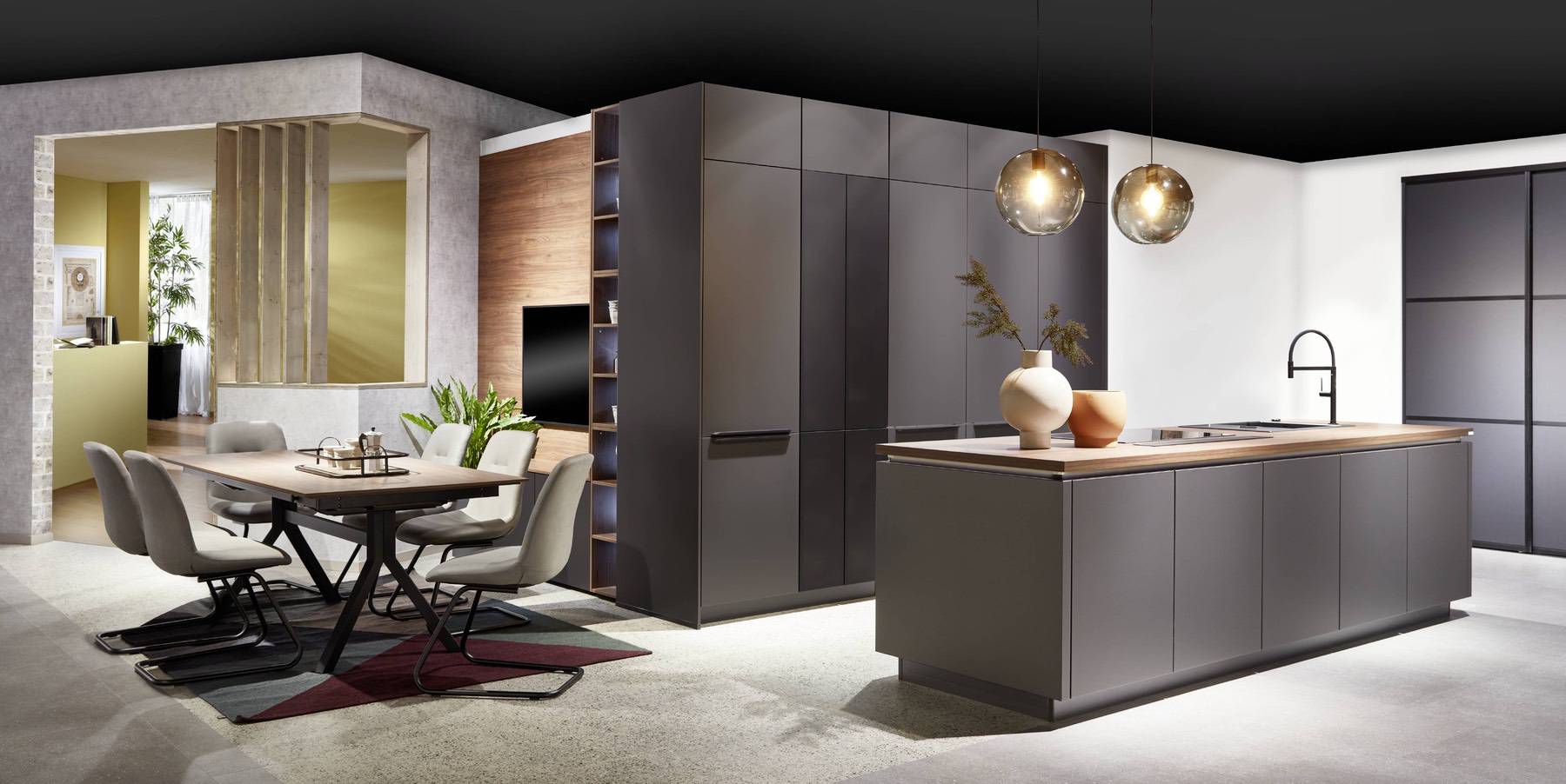 Open Plan Kitchens Sheffield | Square Kitchens At Ponsford